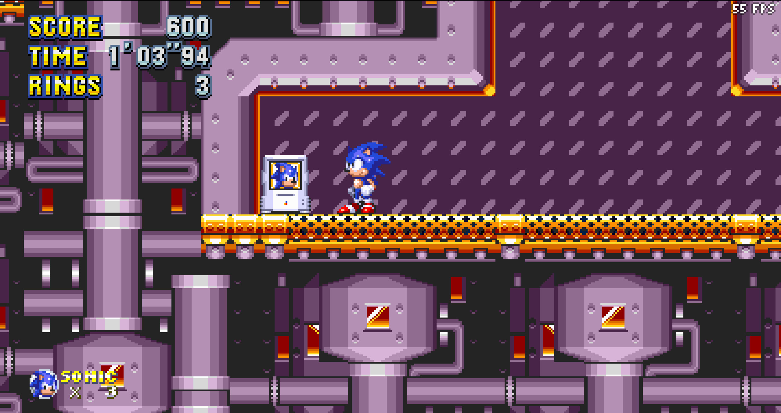 Triple Trouble Monitors and Life Hud Mod for Sonic 3 A.I.R. | S3AIR Mods