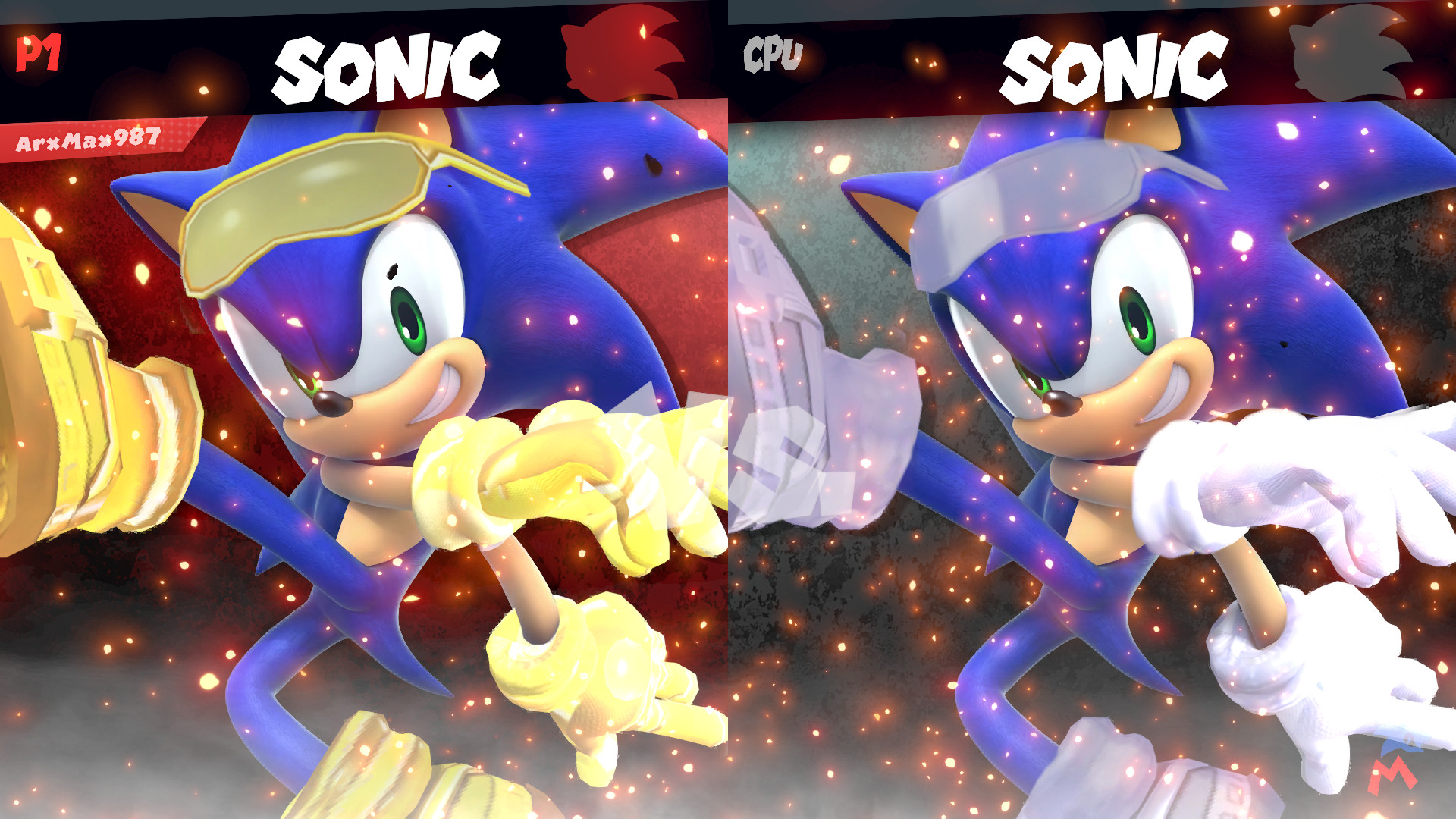 Gold Style Sonic Mod for Super Smash Bros. Ultimate | SSBU Mods