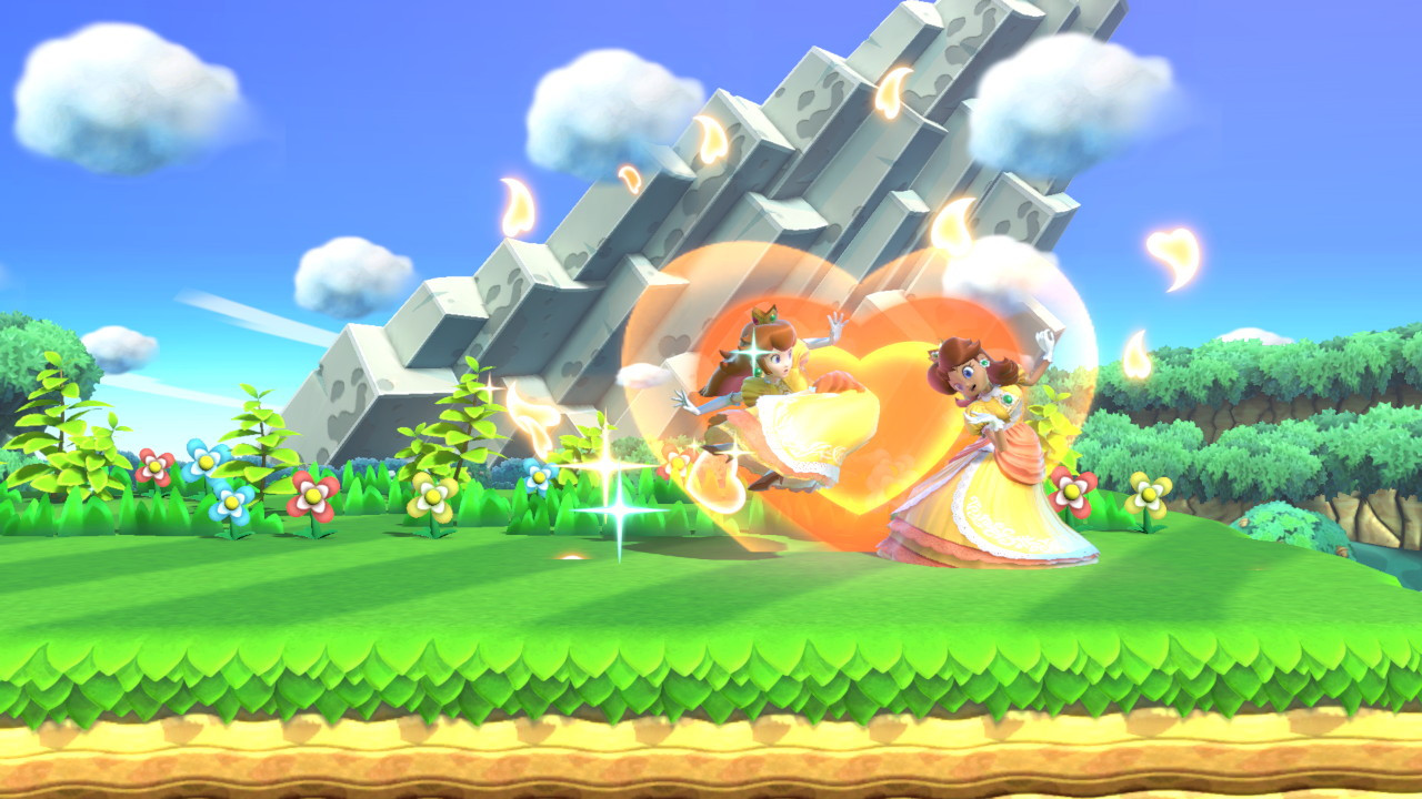 Peach-- Daisy's effects Mod for Super Smash Bros. Ultimate | SSBU Mods