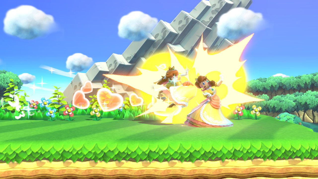 Peach-- Daisy's effects Mod for Super Smash Bros. Ultimate | SSBU Mods