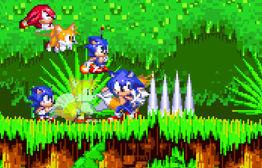 Custom Sonic Punch Sprites (Knuckles Update + Fix) Mod for Sonic 3 A.I ...
