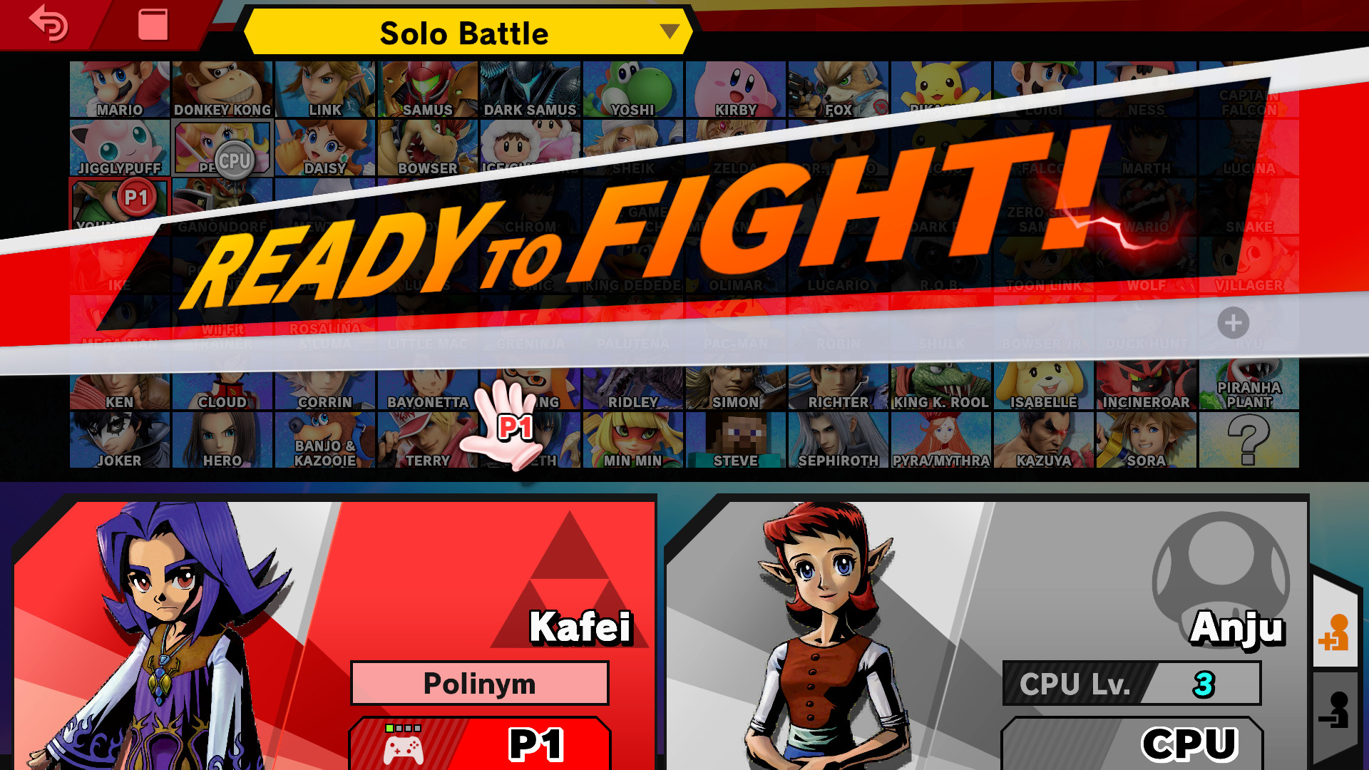 Kafei over Young Link Mod for Super Smash Bros. Ultimate | SSBU Mods