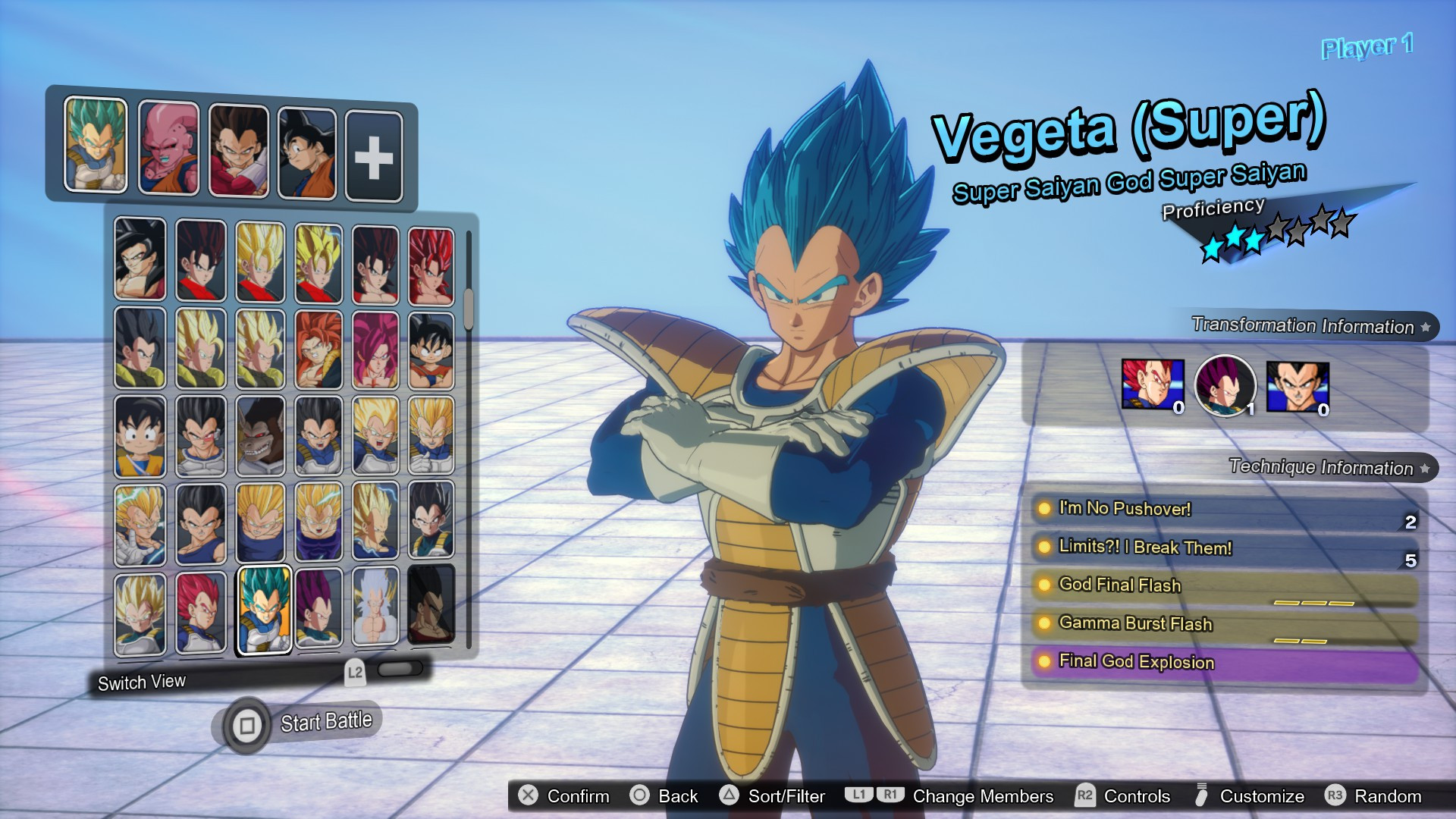 Vegeta All Forms (Yakuzer's Version) Mod for Dragon Ball: Sparking ...