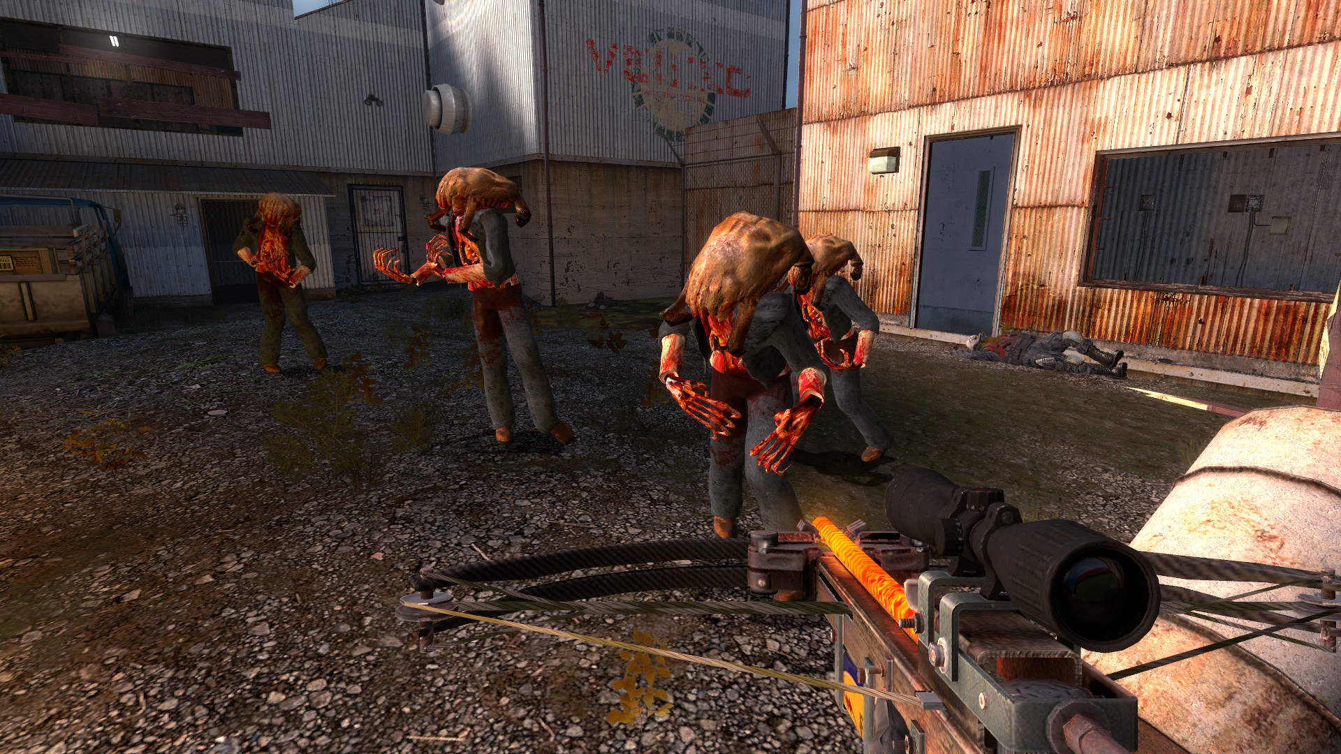 Improved Cinematic Zombies Mod for Half-Life 2 | HL2 Mods