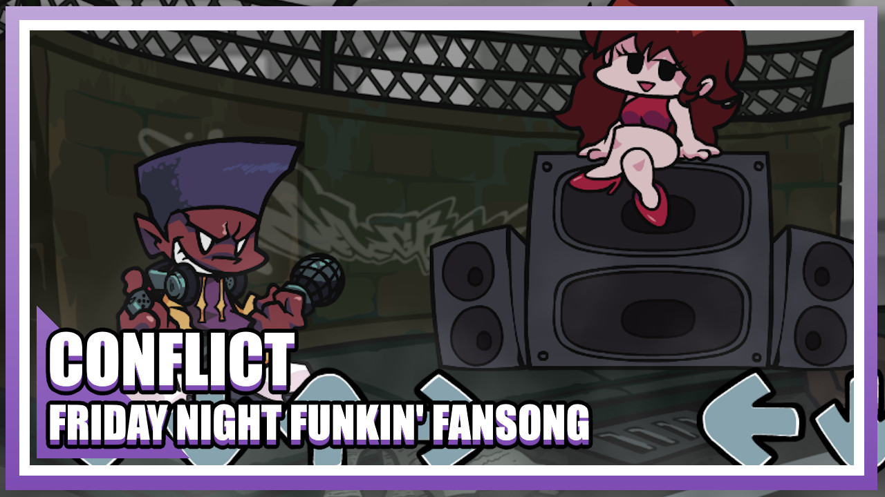 FNF Fan Song | Conflict (V-Slice) Mod for Friday Night Funkin' | FNF Mods