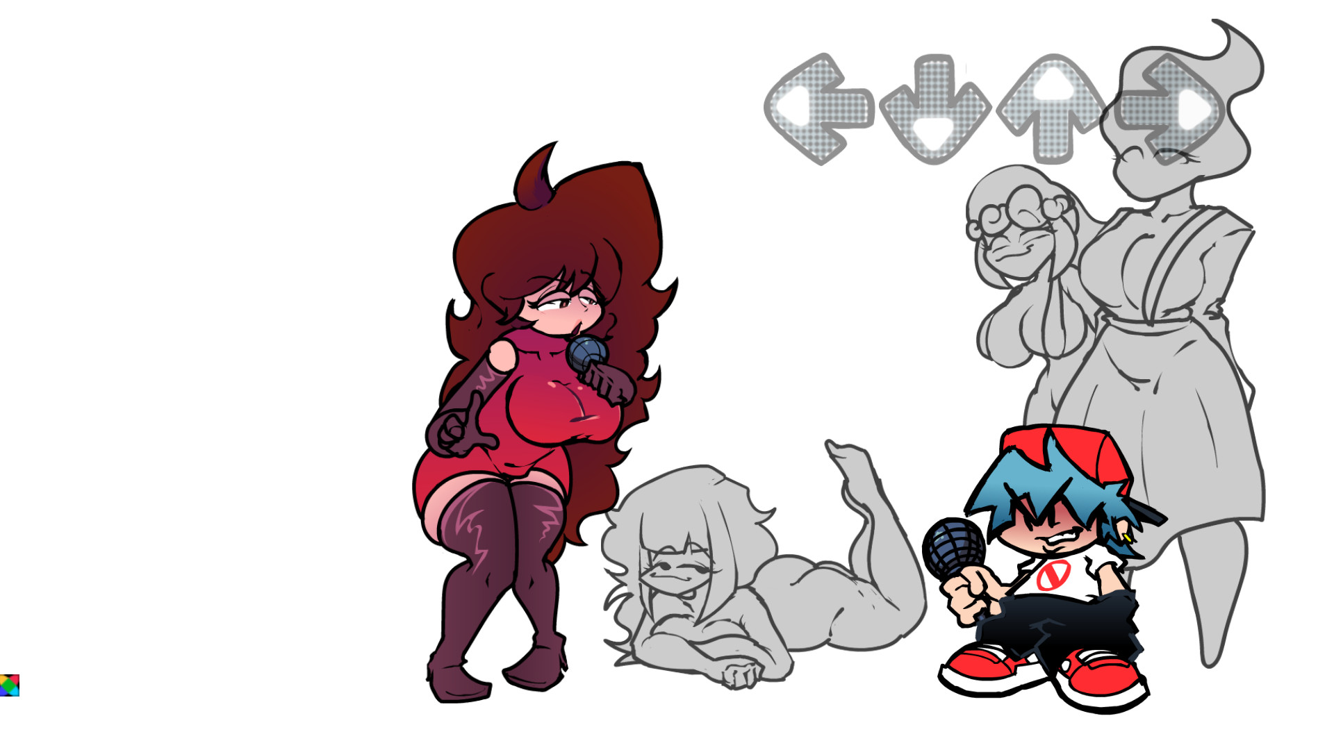 Friday Night Demons Mod for Friday Night Funkin' | FNF Mods