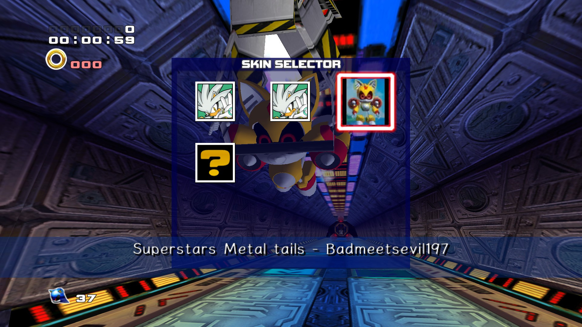 Superstars Metal tails Mod for Sonic Adventure 2 | SA2 Mods