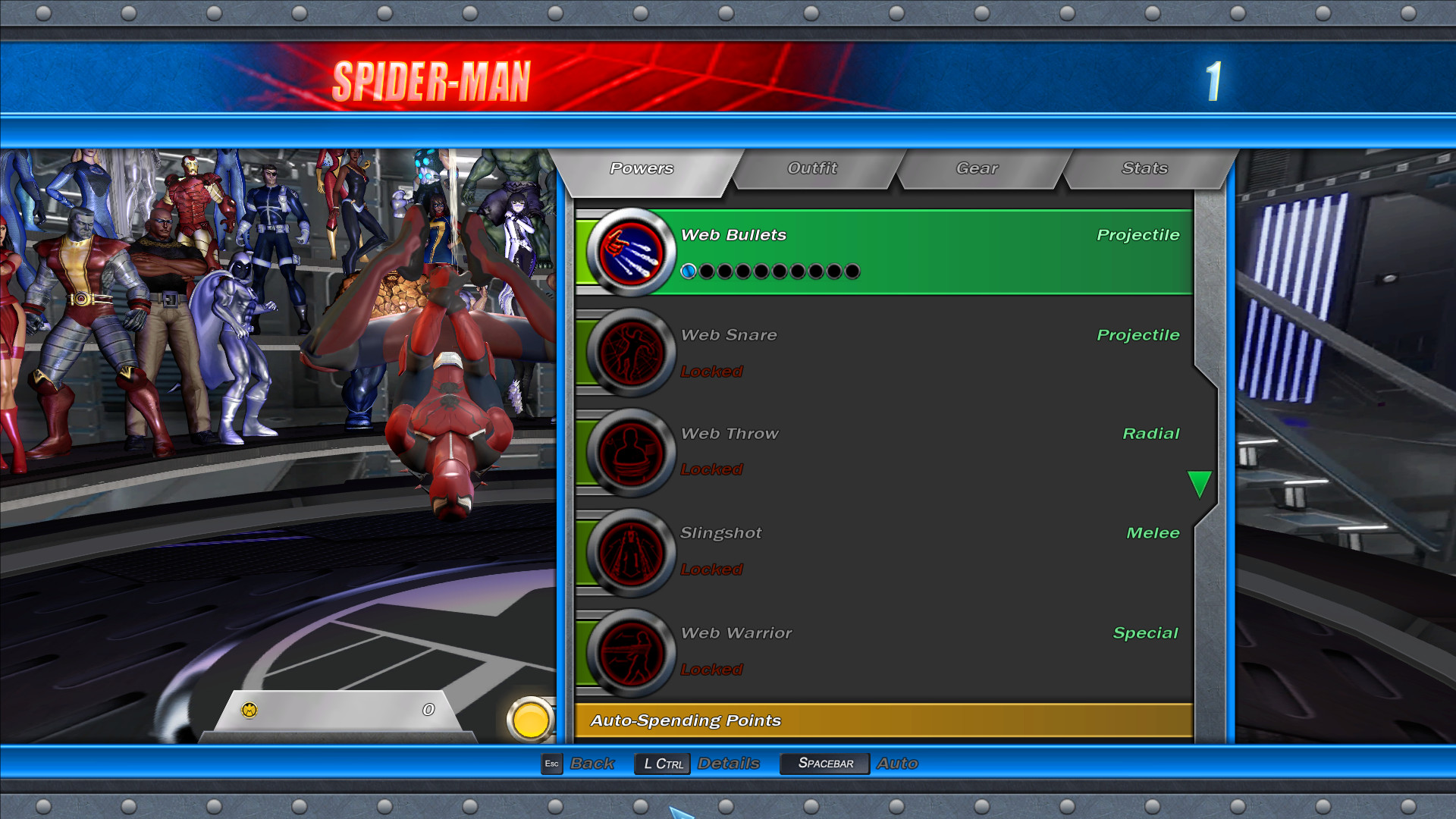 Fortnite-Spider-Man Zero Mod for Marvel: Ultimate Alliance | MUA Mods