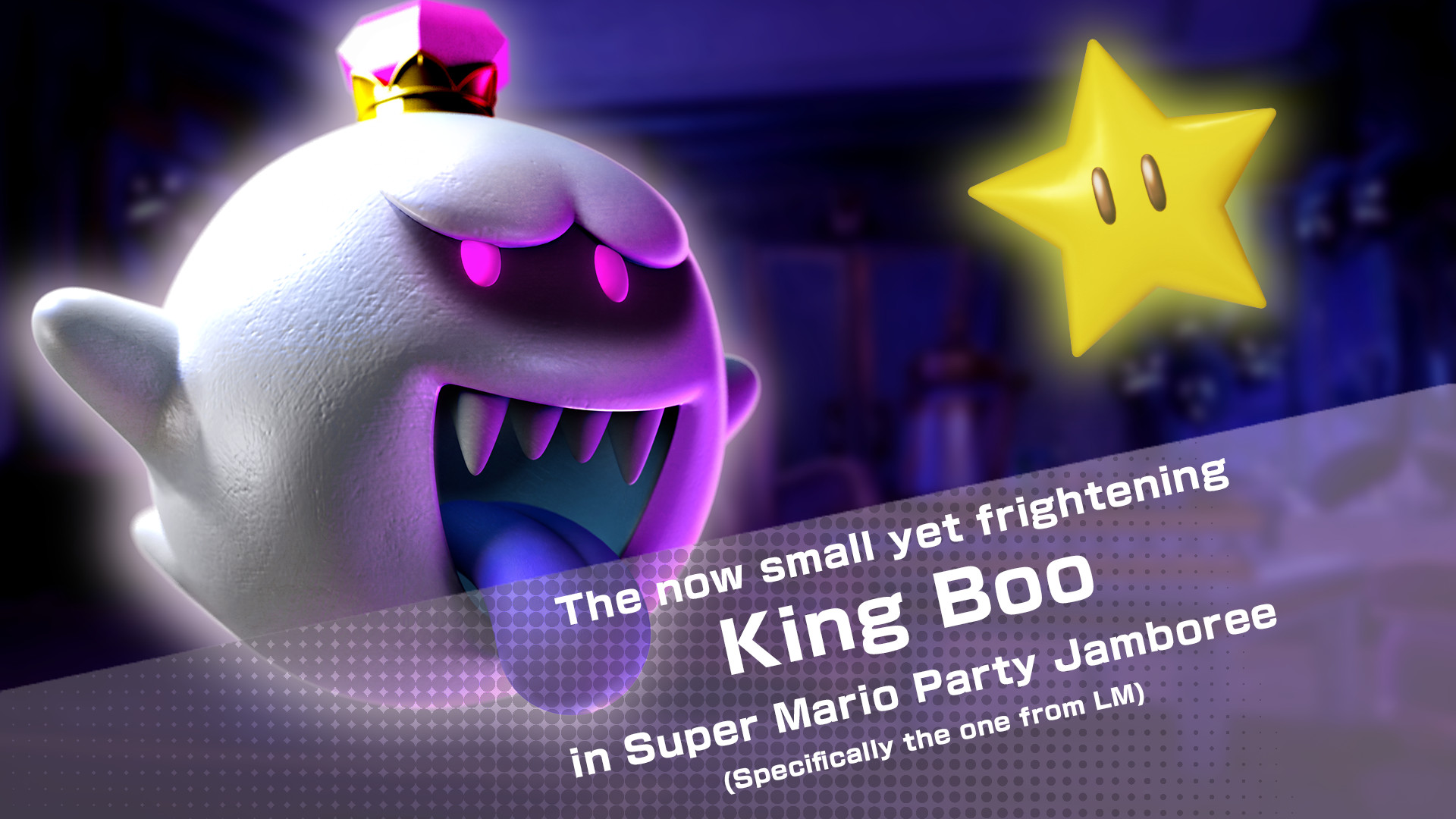 King Boo (Luigi's Mansion) Mod for Super Mario Party Jamboree | SMPJ Mods
