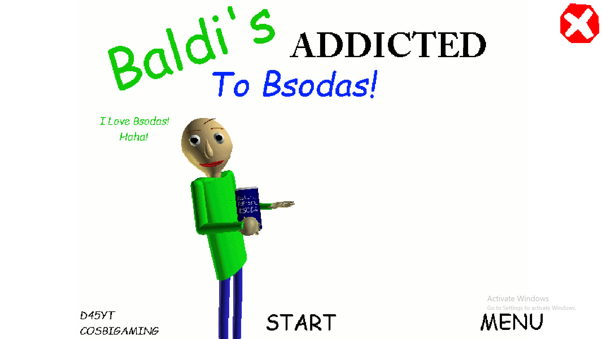 Baldis Addicted To Bsoda/Baldi Loves Bsoda Retake Mod for Baldi's ...