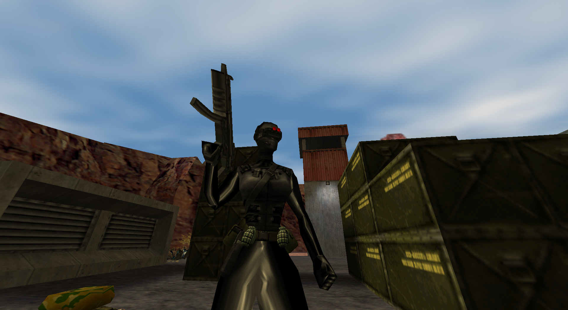 Female Assassin MP5 Mod for Half-Life | HL Mods