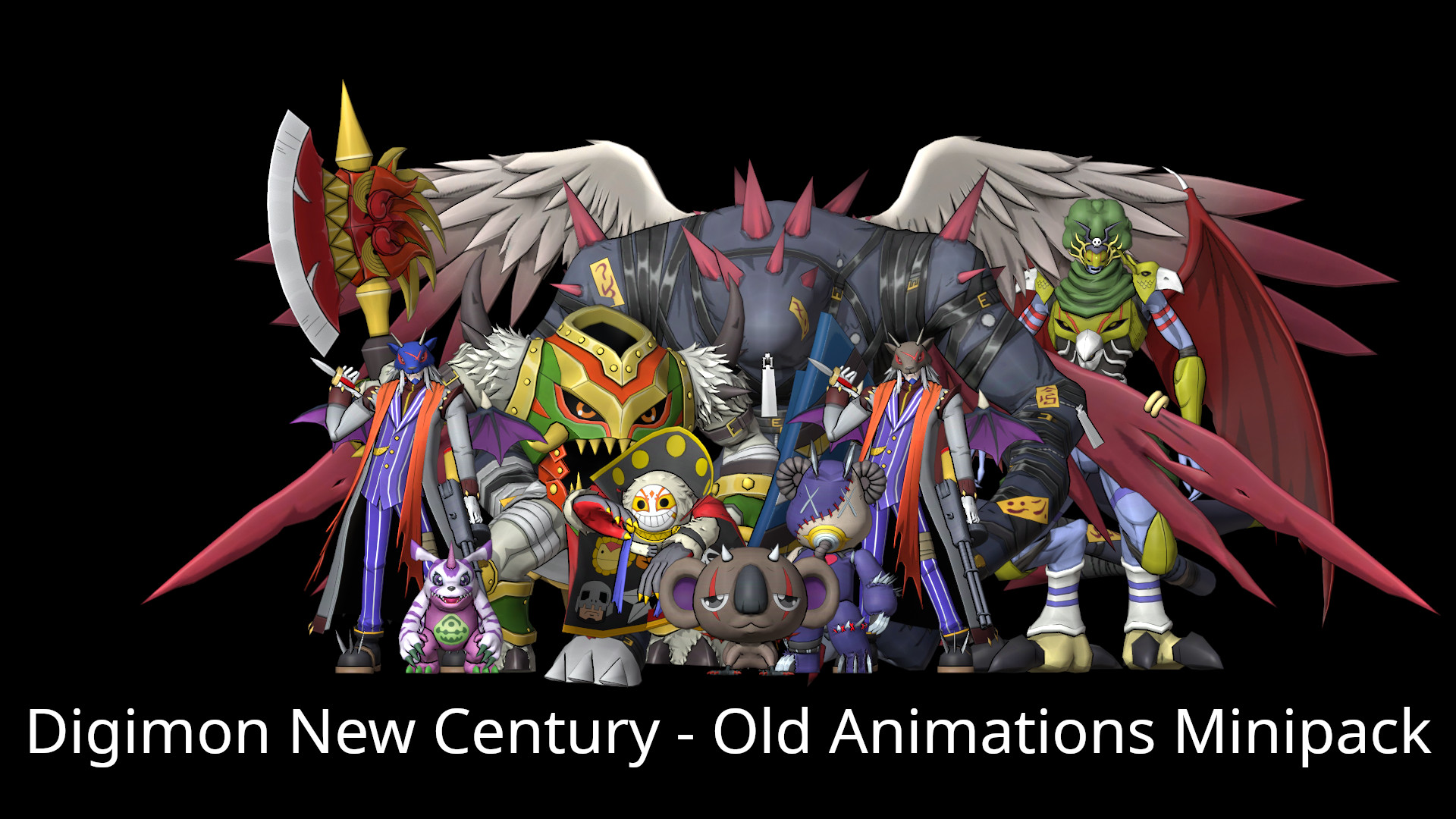 Digimon New Century Old Animations Minipack Mod for Digimon Story Cyber ...