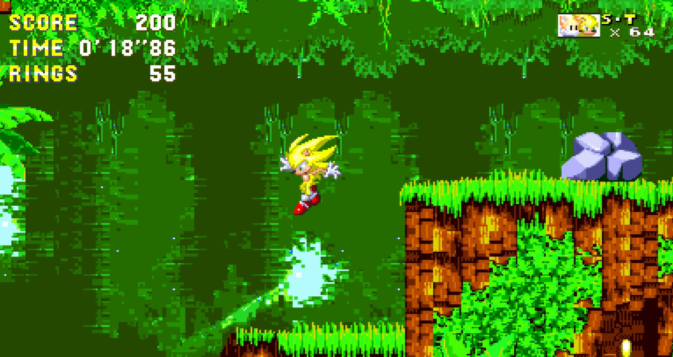 Sonic Battle Styled Falling Mod for Sonic 3 A.I.R. | S3AIR Mods
