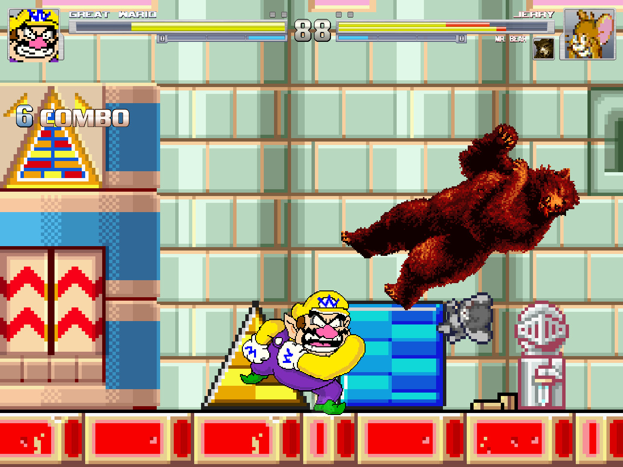 Toy Block Tower (Wario Land 4) Mod for M.U.G.E.N | MUGEN Mods