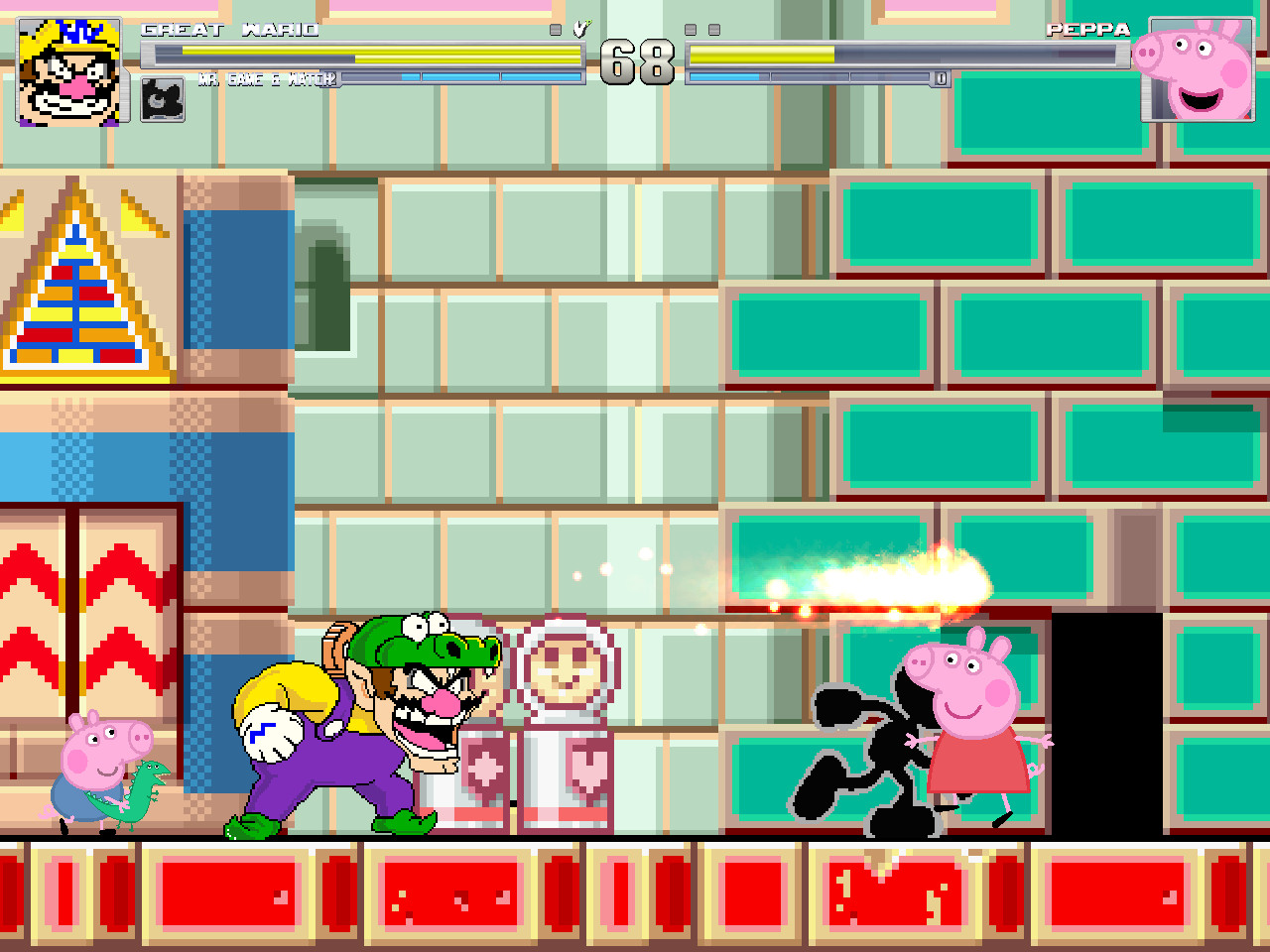 Toy Block Tower (Wario Land 4) Mod for M.U.G.E.N | MUGEN Mods