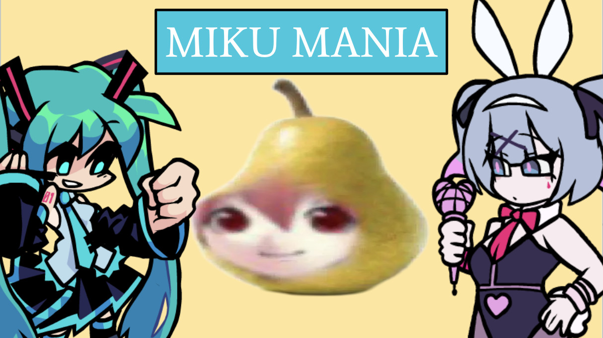 MIKU MANIA | A Low-Effort FNF Mod | VOCALS+INST Mod for Friday Night ...