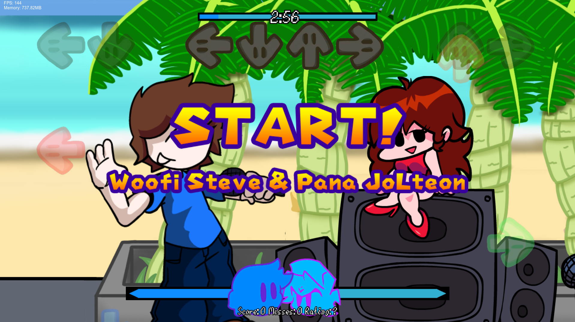 Lopezverso Funk' Start! One shot Mod for Friday Night Funkin' | FNF Mods