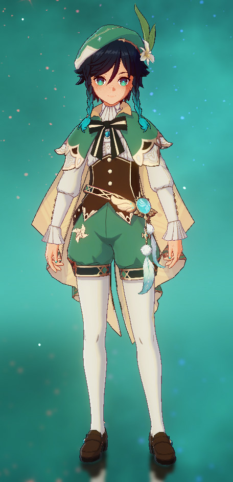 Venti Texture edit Mod for Genshin Impact | GI Mods