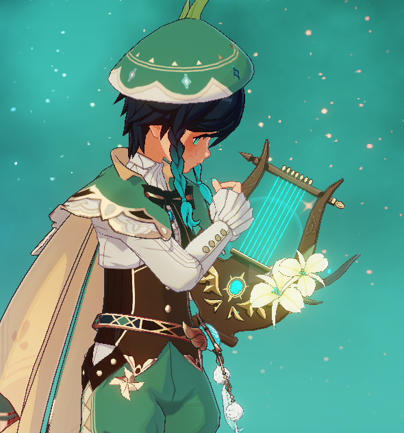 Venti Texture edit Mod for Genshin Impact | GI Mods