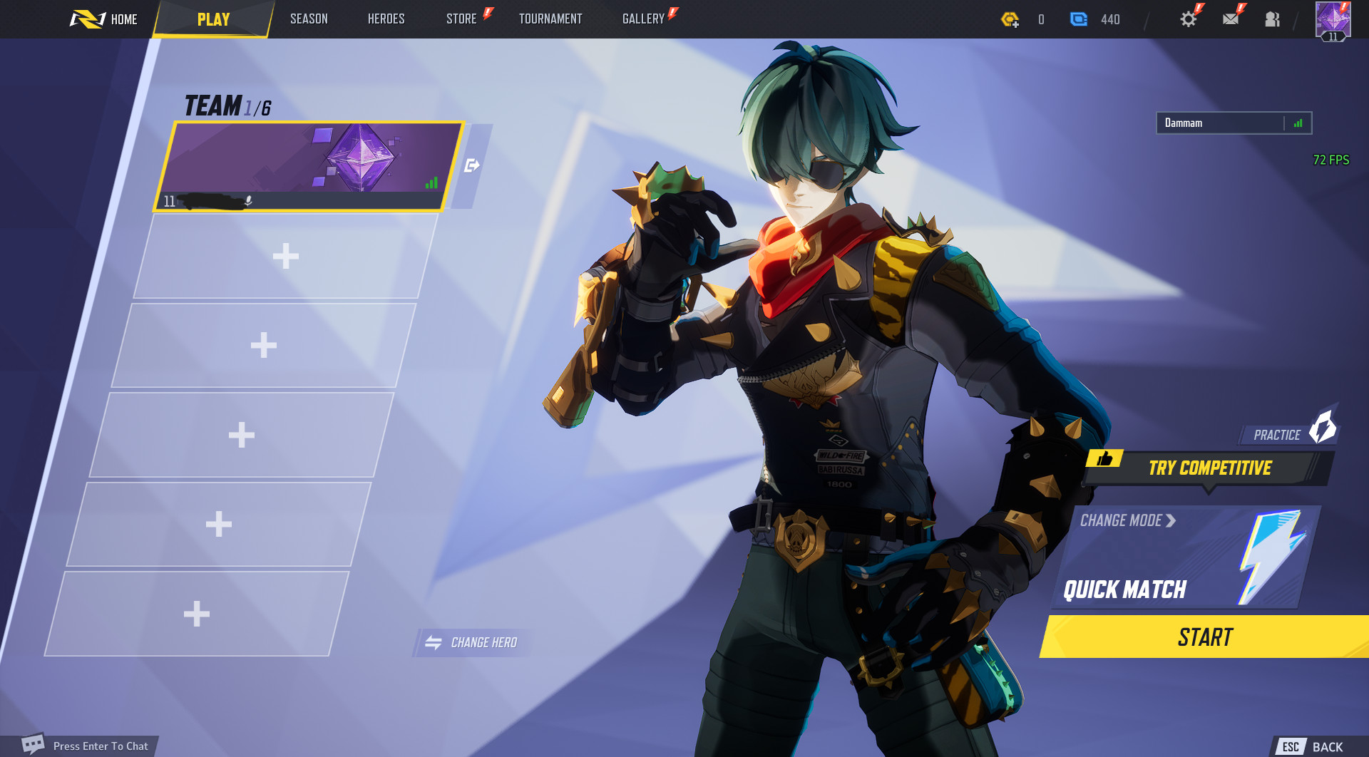 Lighter from ZZZ over Iron Fist Mod for Marvel Rivals | MR Mods