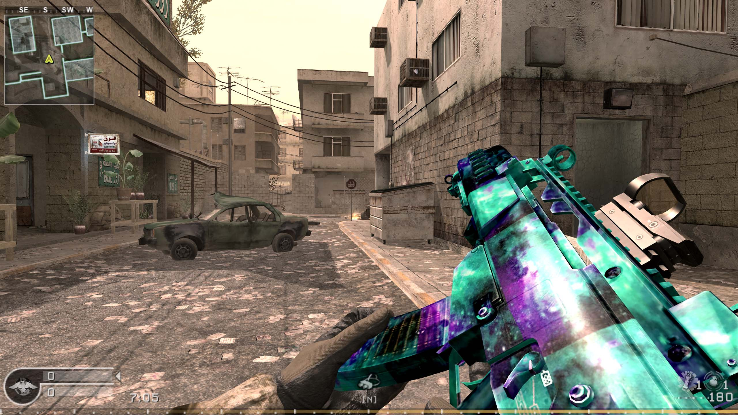 Galaxy Themed Custom Camo Pack Mod for Call of Duty 4: Modern Warfare ...