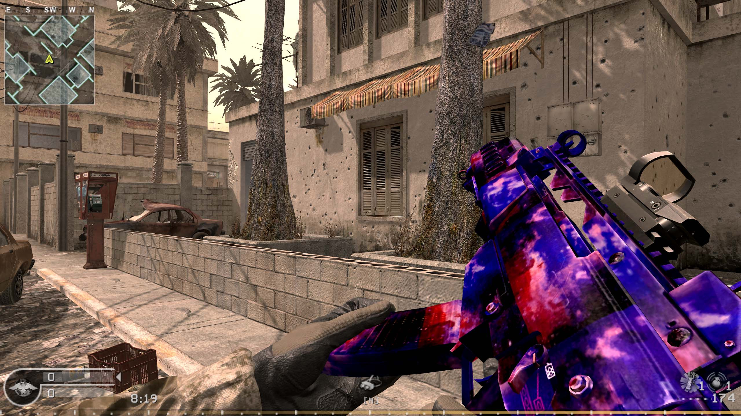 Galaxy Themed Custom Camo Pack Mod for Call of Duty 4: Modern Warfare ...