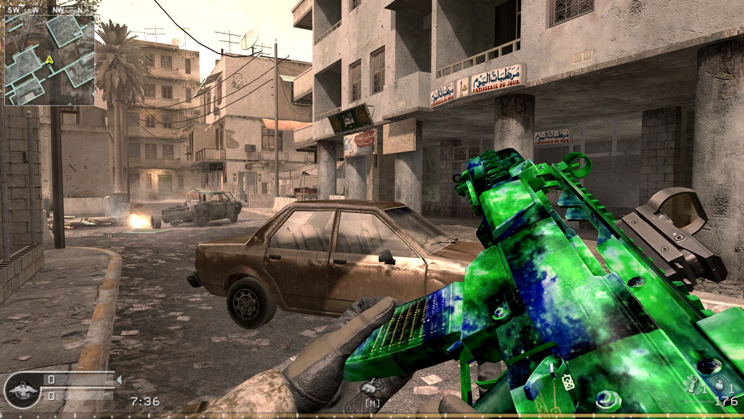 Galaxy Themed Custom Camo Pack Mod for Call of Duty 4: Modern Warfare ...
