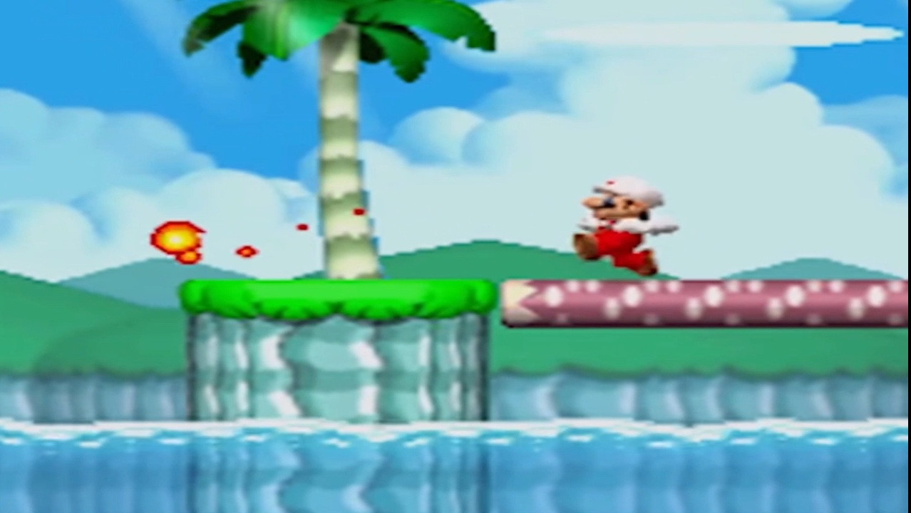 Super Mario Bros. Backwards Mod for New Super Mario Bros. DS | NSMBDS Mods