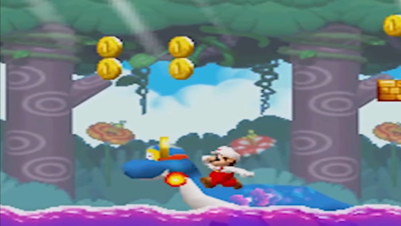 Super Mario Bros. Backwards Mod for New Super Mario Bros. DS | NSMBDS Mods