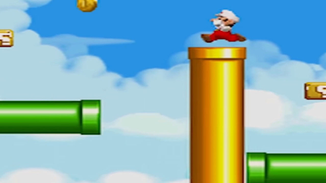 Super Mario Bros. Backwards Mod for New Super Mario Bros. DS | NSMBDS Mods