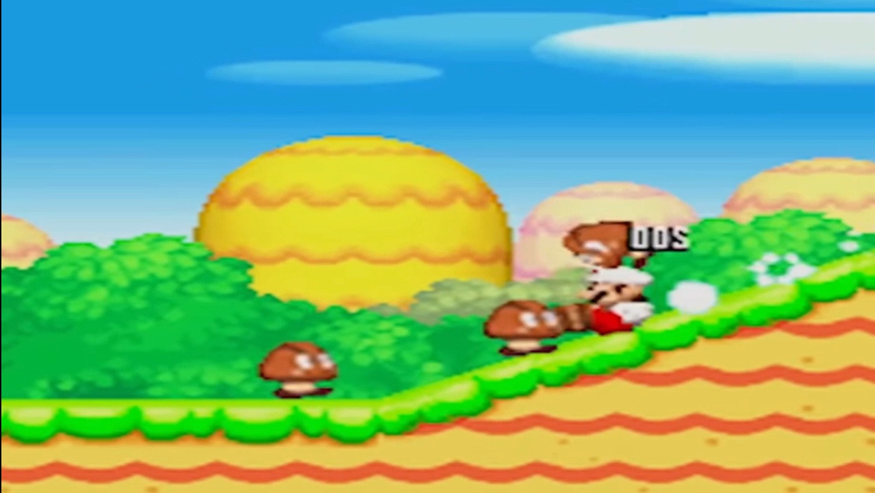 Super Mario Bros. Backwards Mod for New Super Mario Bros. DS | NSMBDS Mods