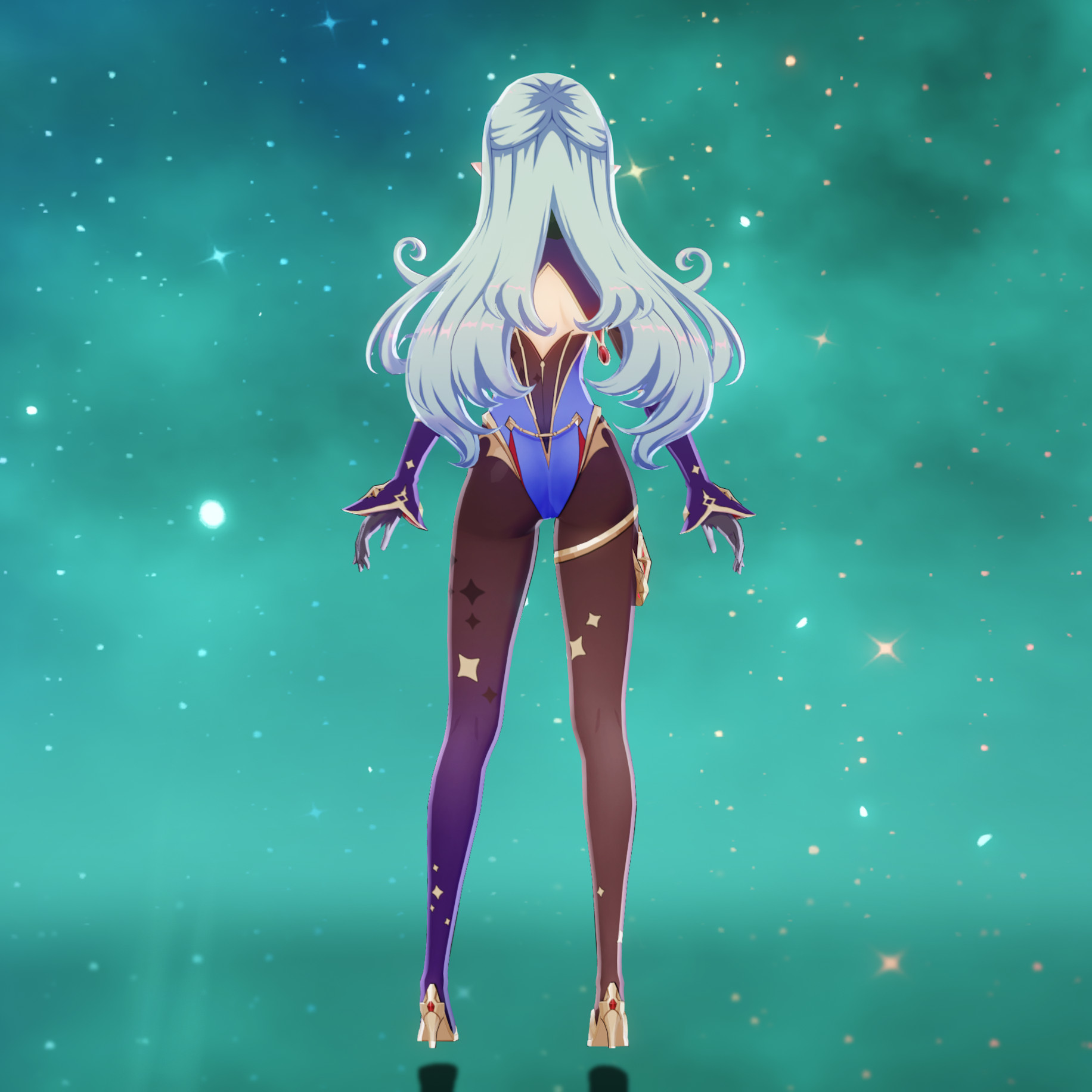 mizuki mona outfit (+toggle,blender) Mod for Genshin Impact | GI Mods