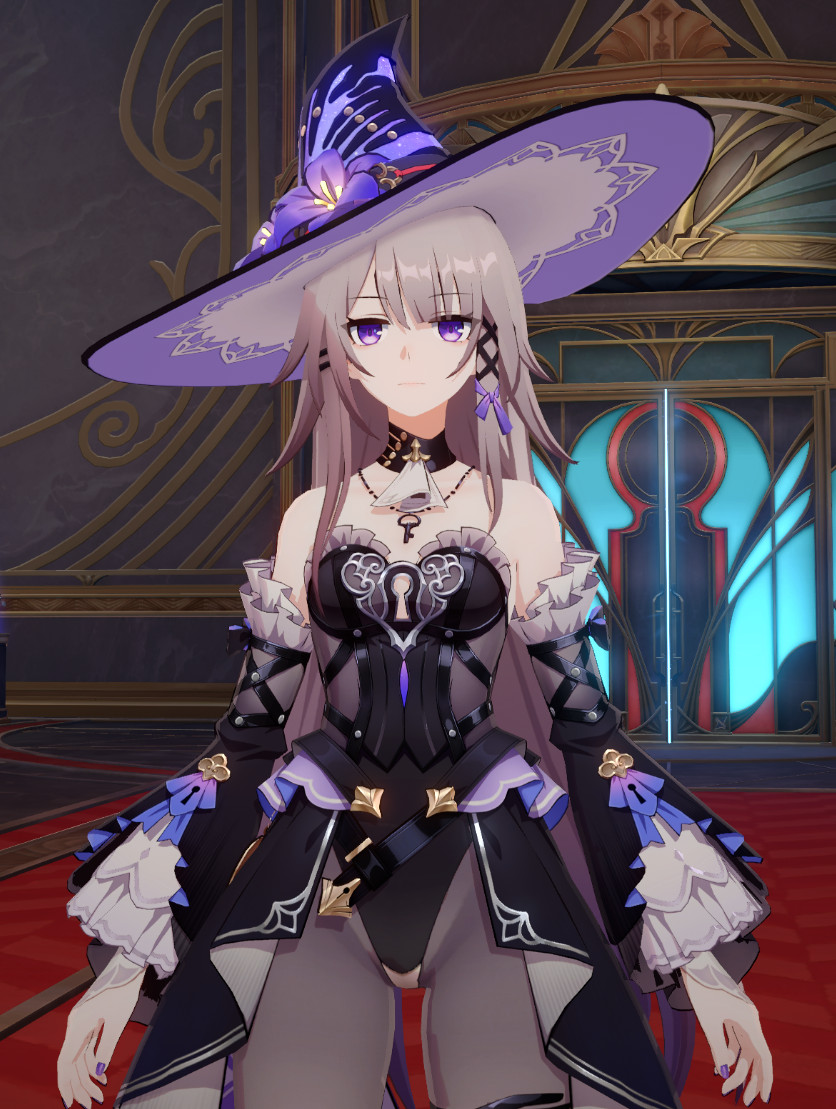 the herta NO skirt Mod for Honkai Star Rail | HSR Mods