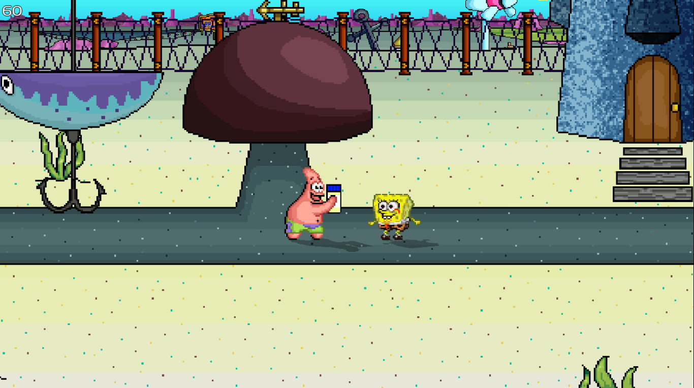 Conch Street (SpongeBob SquarePants)- Stage Mod for Super Smash Bros ...