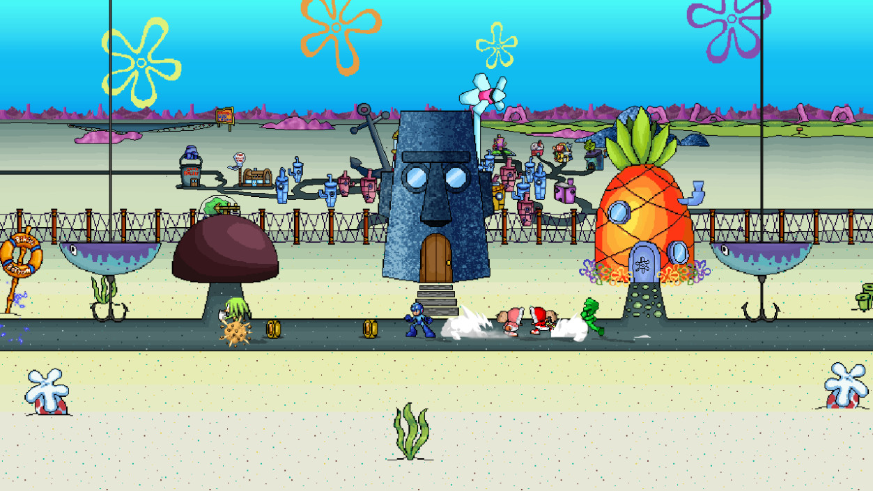 Conch Street (SpongeBob SquarePants)- Stage Mod for Super Smash Bros ...