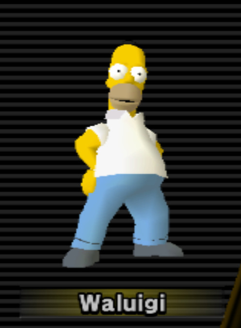 Homer Simpson Mod for Mario Kart Wii | MKWii Mods