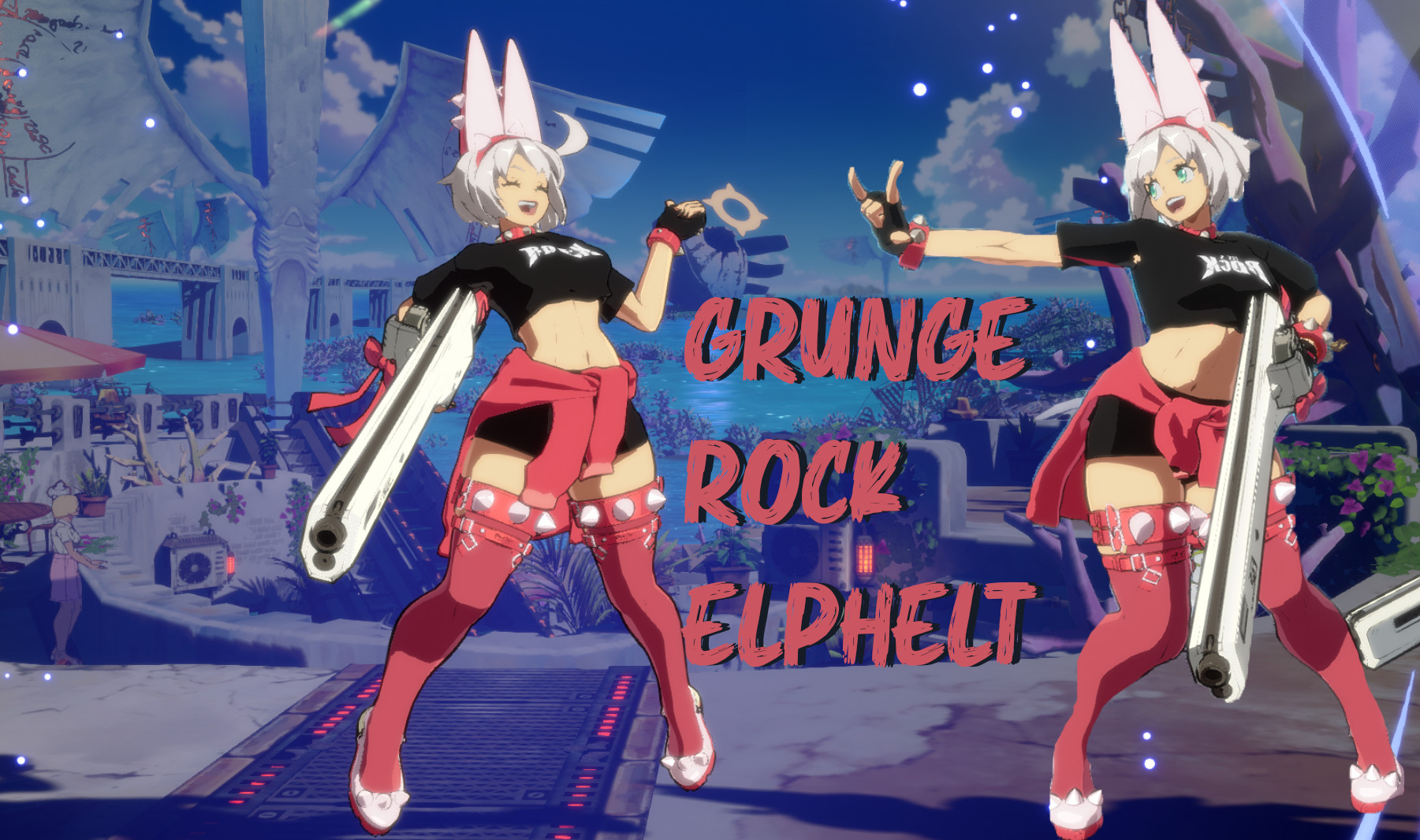 Grunge Rock Elphelt Mod for GUILTY GEAR -STRIVE- | GGST Mods
