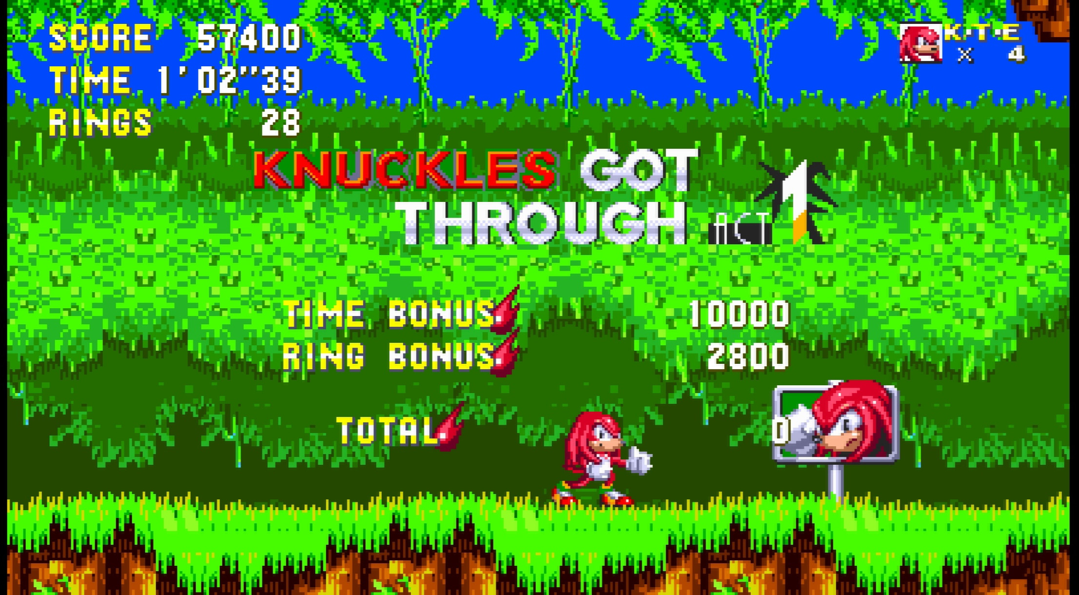 Knuckles Sprite improvements Mod for Sonic 3 A.I.R. | S3AIR Mods