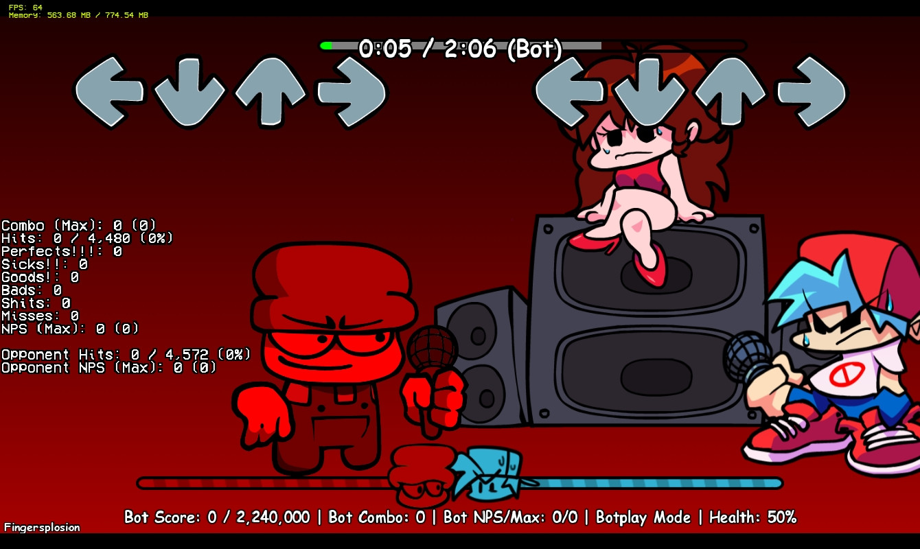 SuperScratchSpyro's Pain Pack Mod for Friday Night Funkin' | FNF Mods