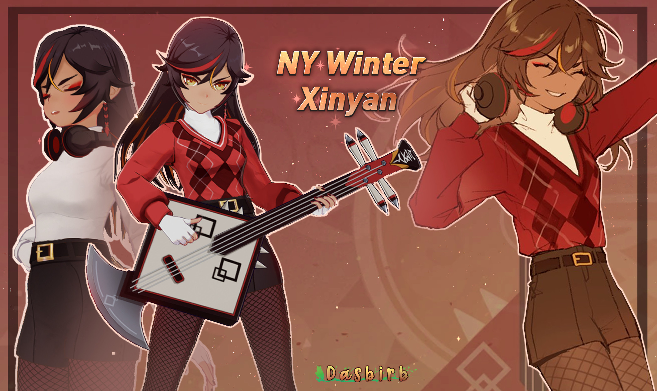 NY Winter Xinyan Mod for Genshin Impact | GI Mods