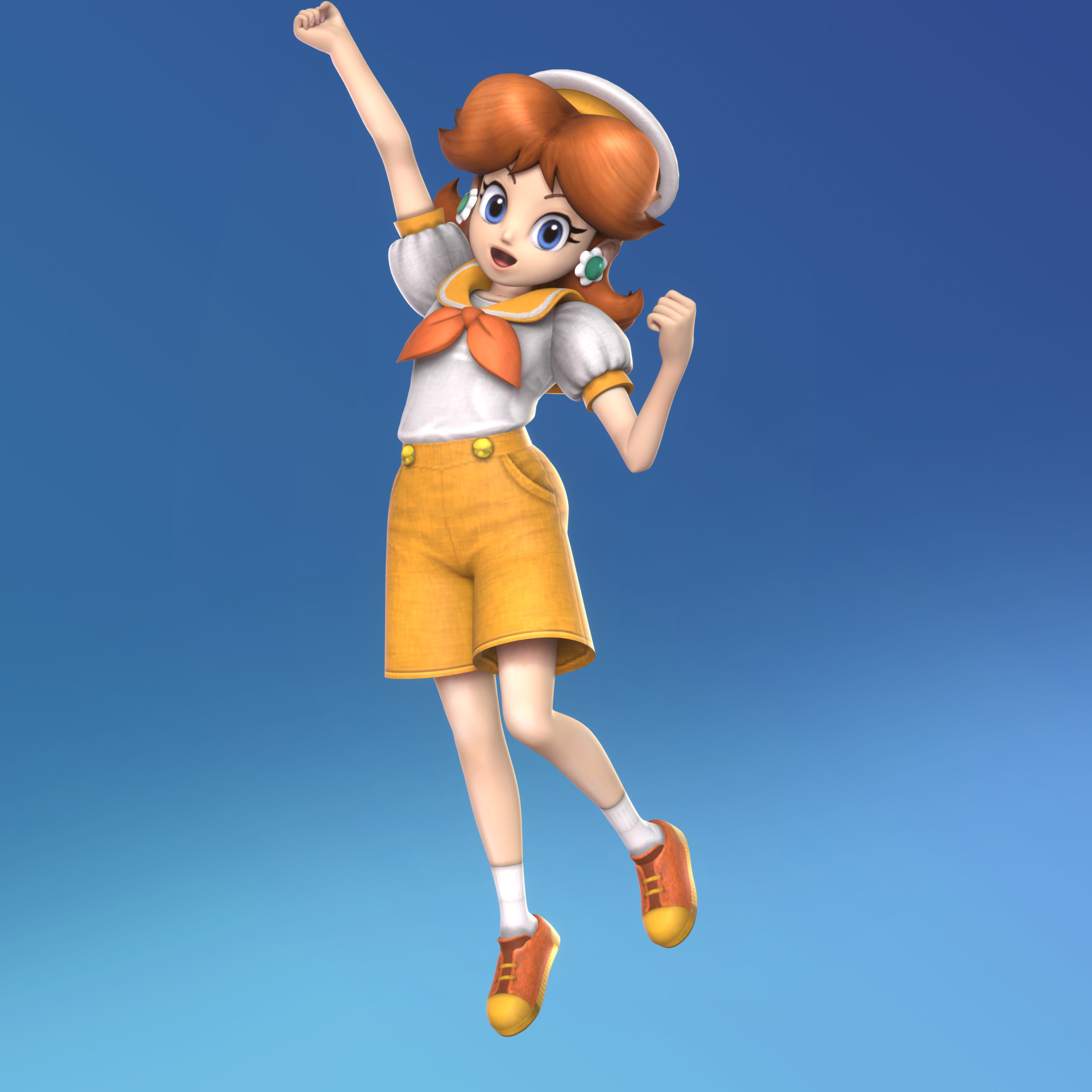 Daisy Ultimate Pose Cosmetic Pack Mod for Super Smash Bros. Brawl ...