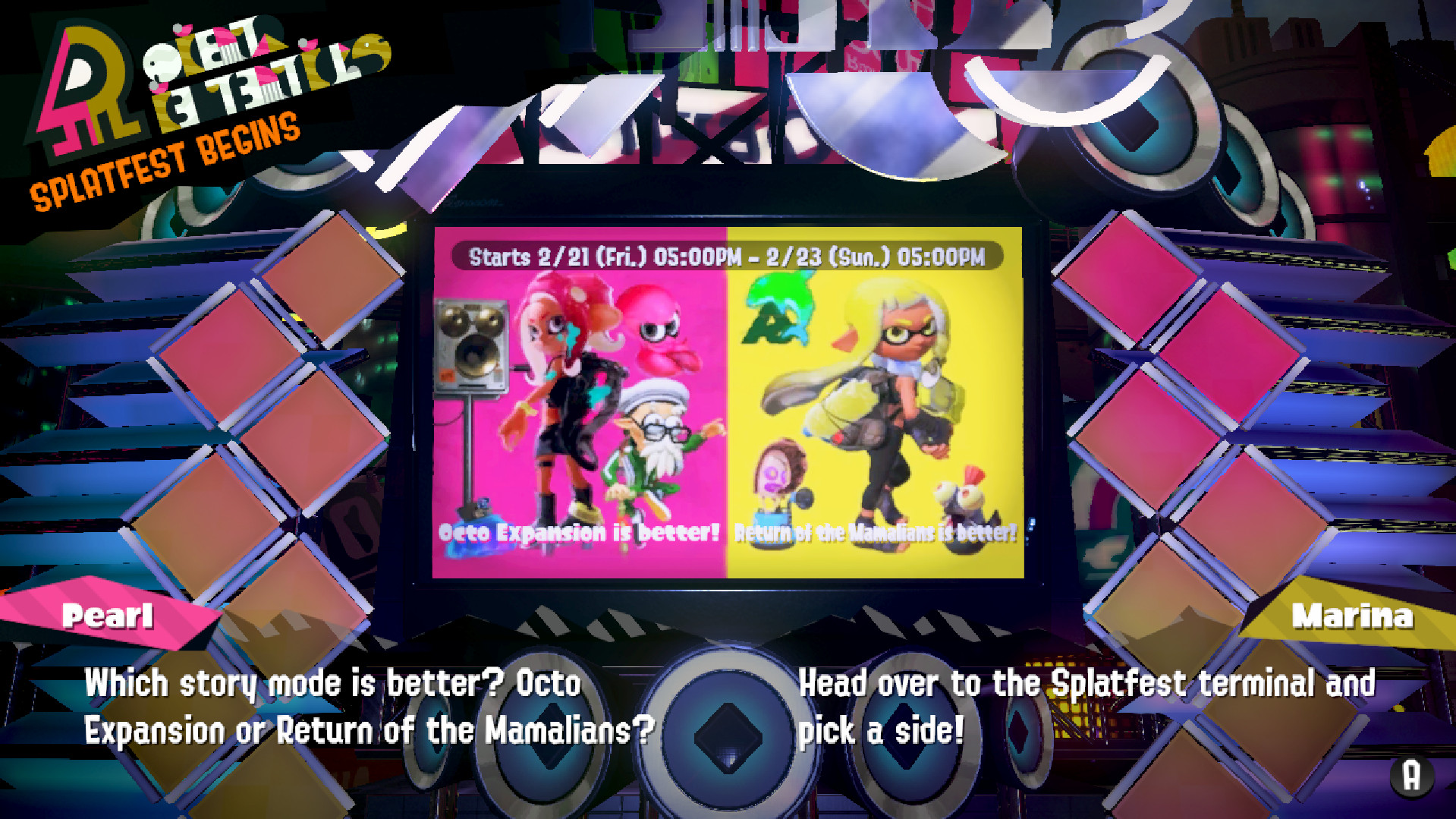 OE vs ROTM Modded Custom Splatfest (LANFest) Mod for Splatoon 2 ...