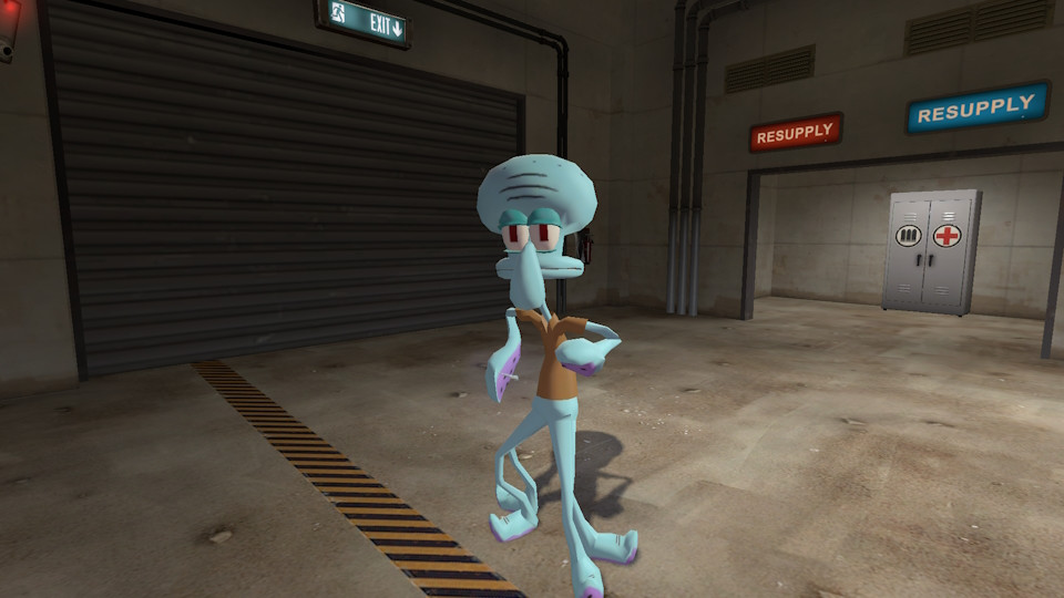 Squidward over Spy Mod for Team Fortress 2 | TF2 Mods