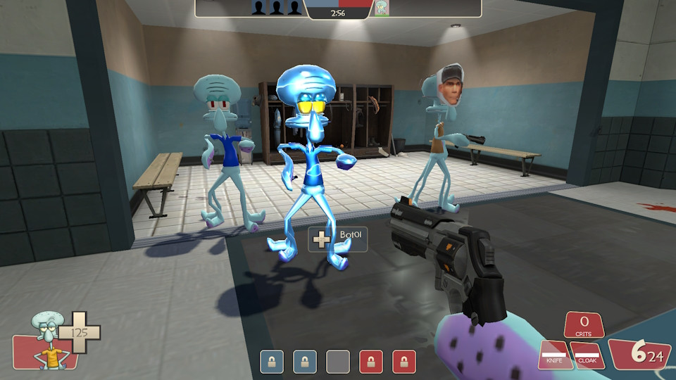Squidward over Spy Mod for Team Fortress 2 | TF2 Mods