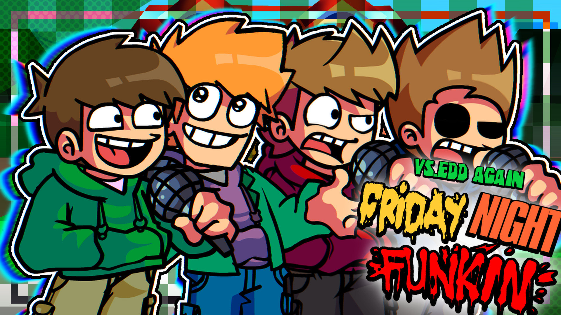 VS.EDD Again Mod for Friday Night Funkin' | FNF Mods