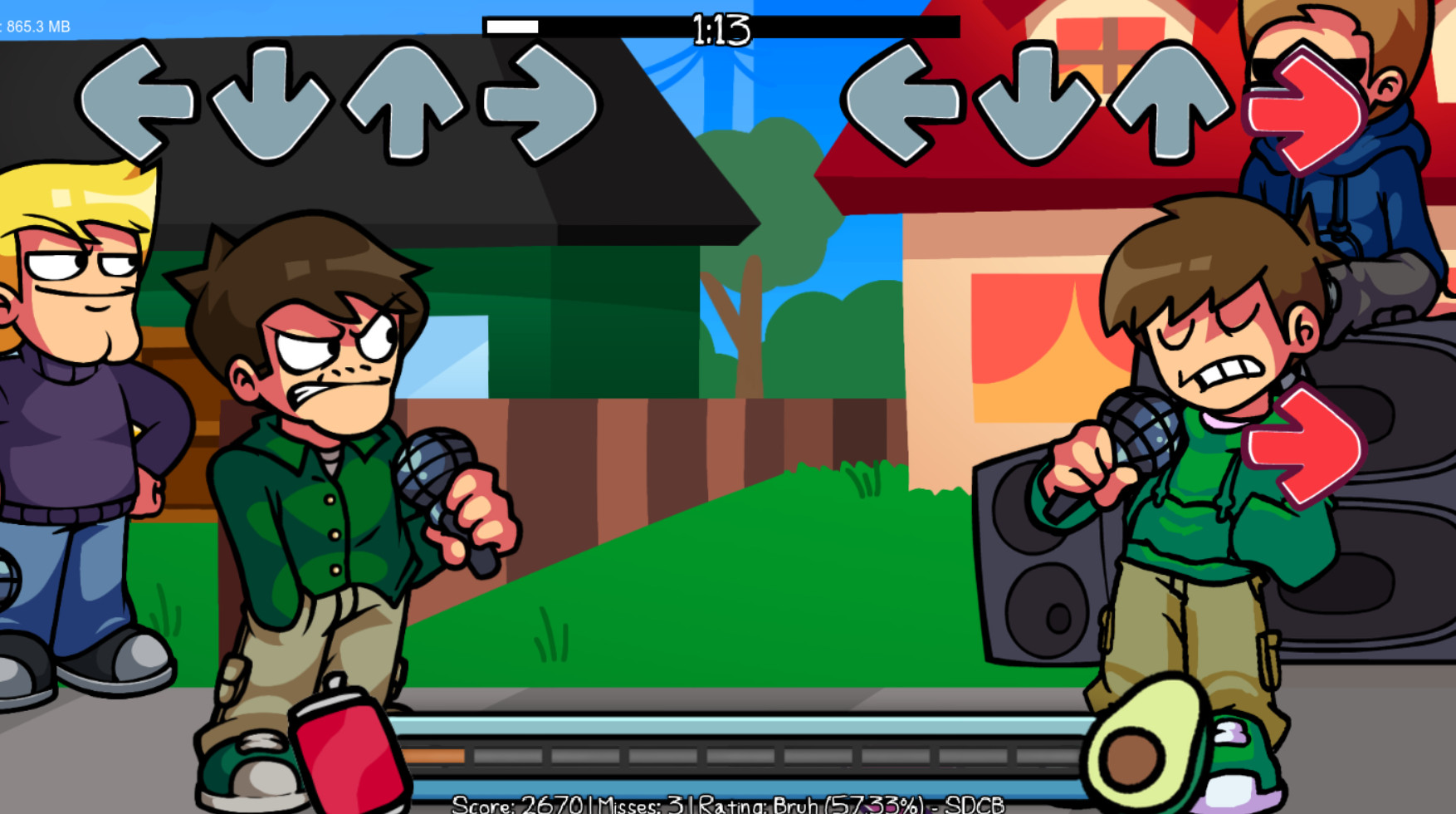 VS.EDD Again Mod for Friday Night Funkin' | FNF Mods