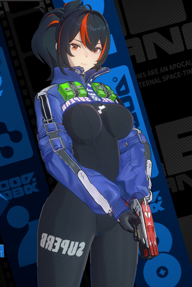 Zhu Yuan Alt Colors (Nikke Alice Cosplay) Mod for Zenless Zone Zero | ZZZ Mods