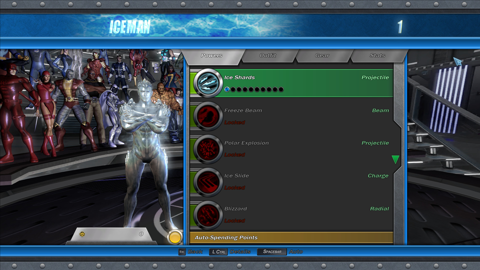 Marvel Duel- Iceman Mod for Marvel: Ultimate Alliance | MUA Mods