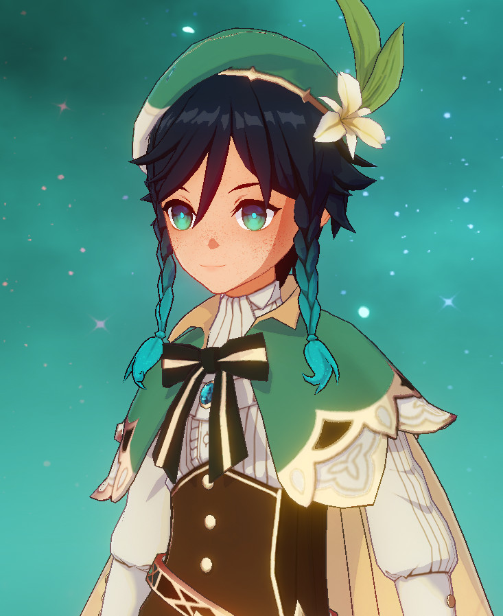 Venti Texture edit Mod for Genshin Impact | GI Mods