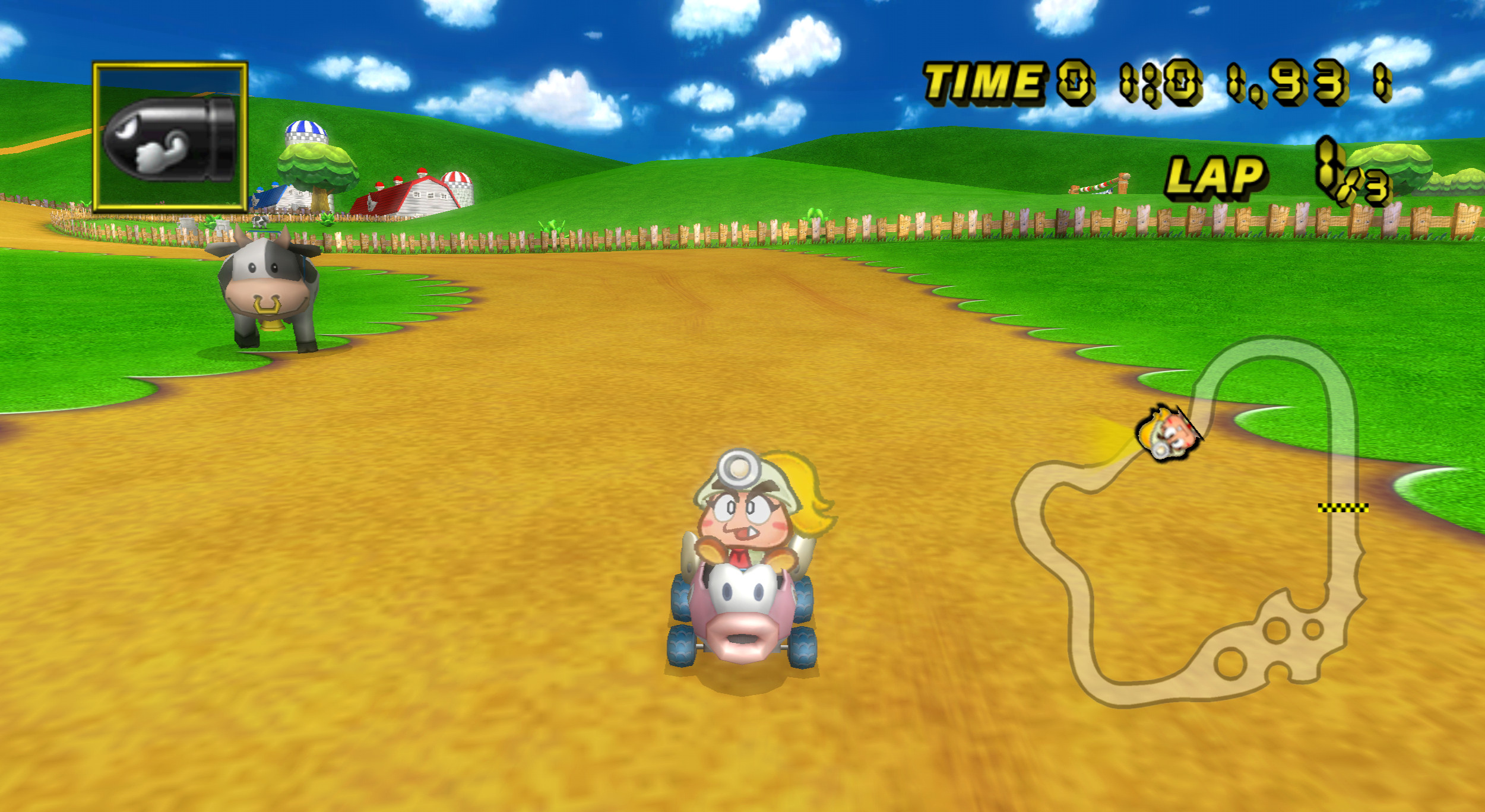 Goombella (TTYD Model) CONSOLE SAFE! V1.3b Mod for Mario Kart Wii ...